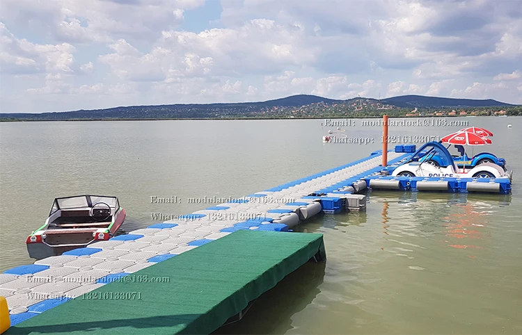 Floating Dry Dock - Modular Brick System for Boat Protection
