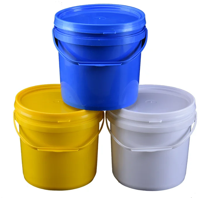 5 Gallon 20l 30l Black Square Bucket Plastic Pail Barrel - Buy Plastic ...