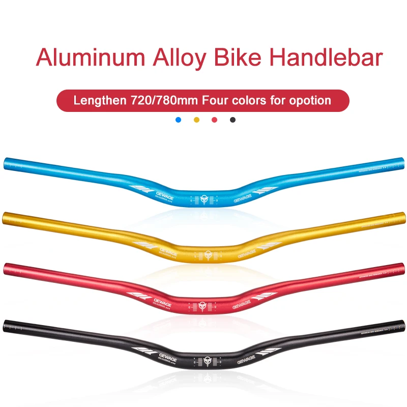 GEWAGE Bike Parts - Durable Aluminum Alloy Handlebars