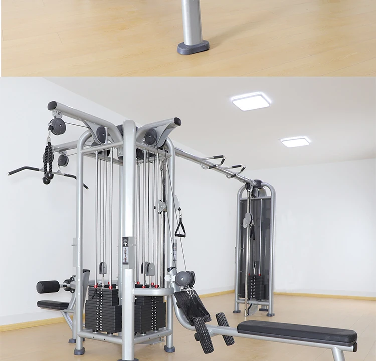 Five Station Jungle Commercial Bodybuilding Gym Fitness Equipment ...