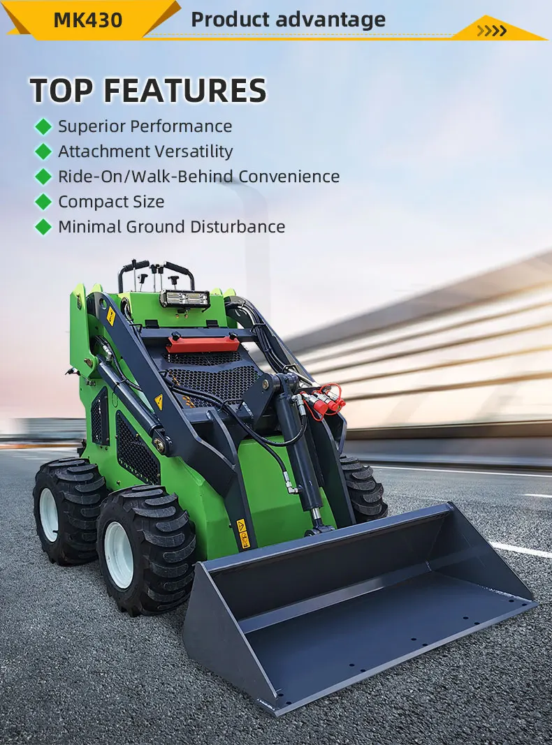 Cheap Mini Skid Steer Loader - High Efficiency & Quality