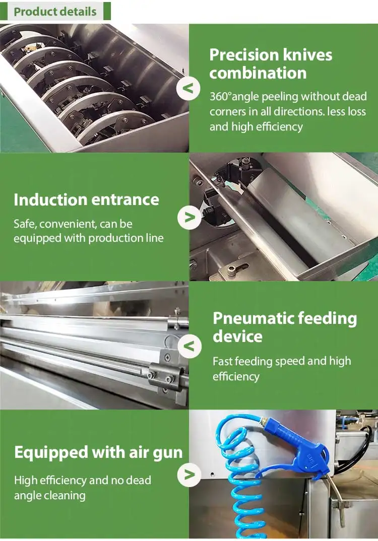 Efficient Automatic Yam Peeler - Perfect for Cucumbers & Carrots