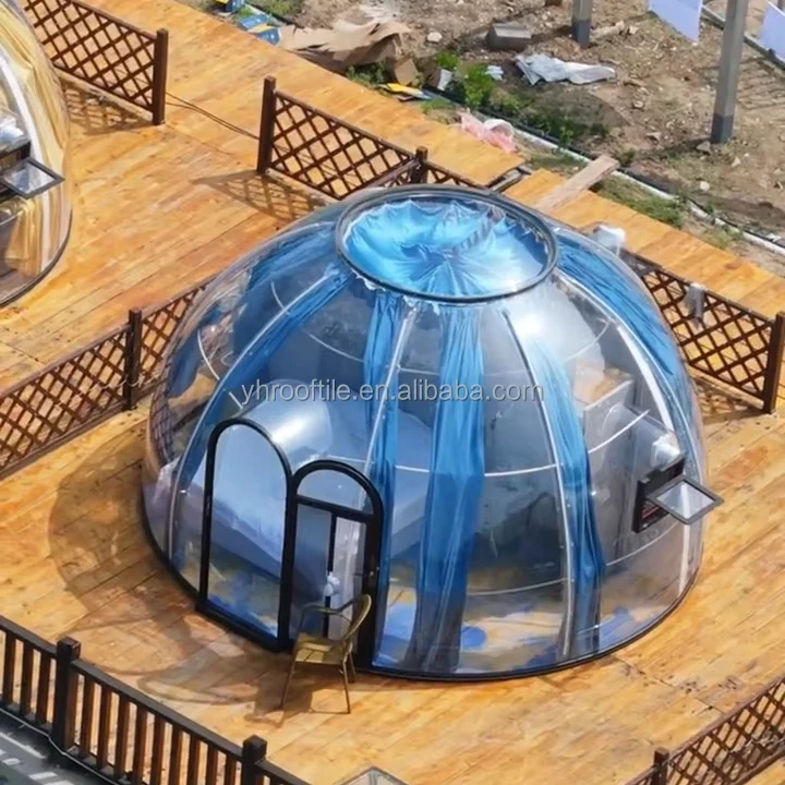 Detachable Starry Sky Room Outdoor Tents Dome Tent Polycarbonate ...