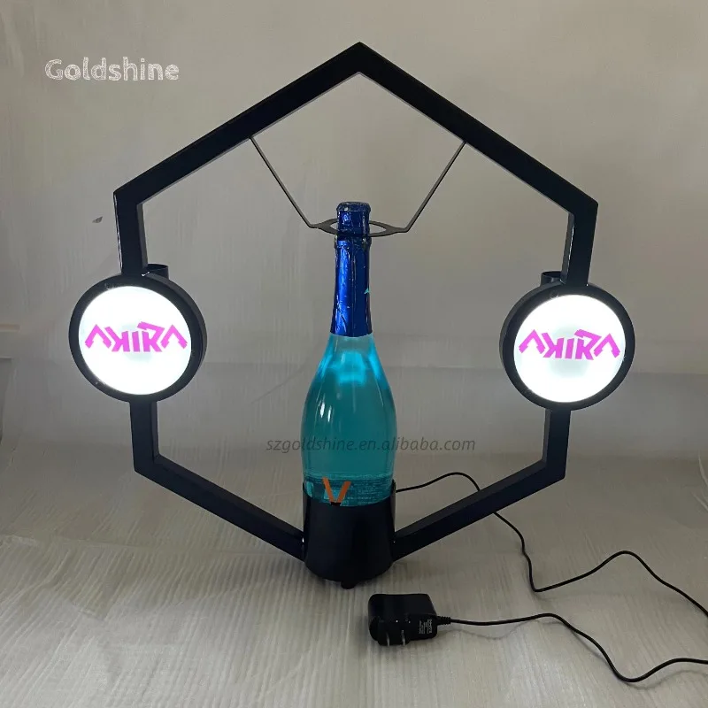 Oem Acrylic Led Bottle Presenter Champagne Glorifier Vip Display ...