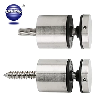 Recommend Round Solid Modern Adjustable Stainless Steel 316 Glass Stair ...