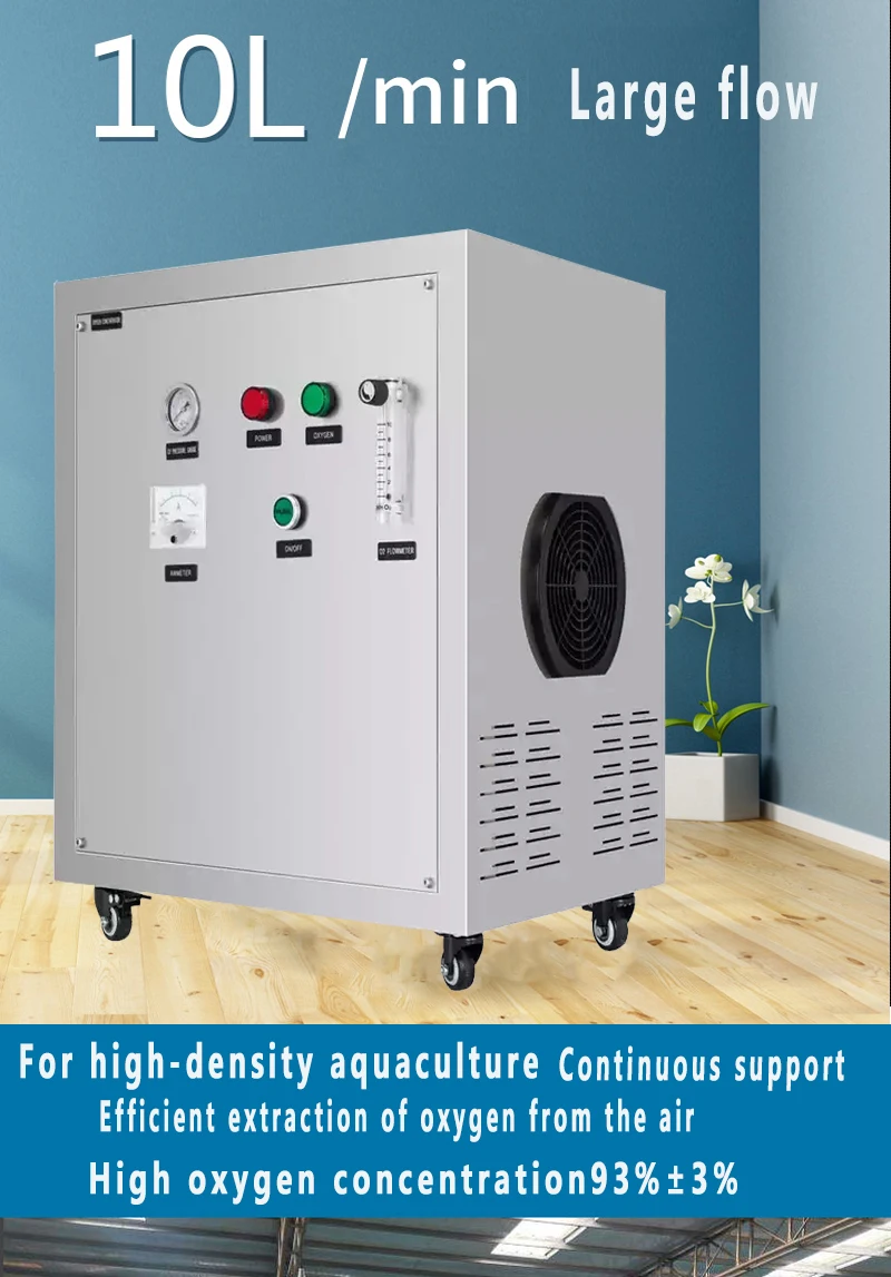 High Efficiency Oxygen Generators for Industrial Use