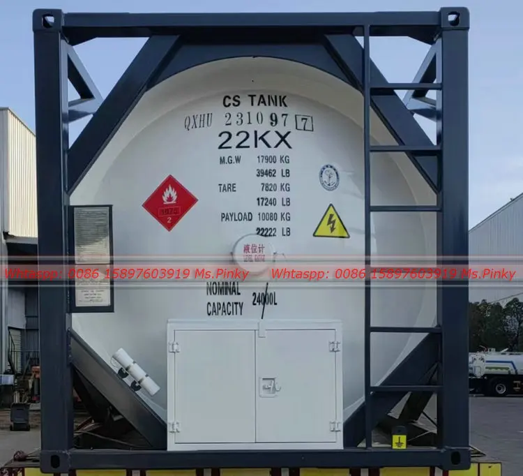 ASME Standard 20FT ISO Tank Container LPG Potable Container Good Price ...