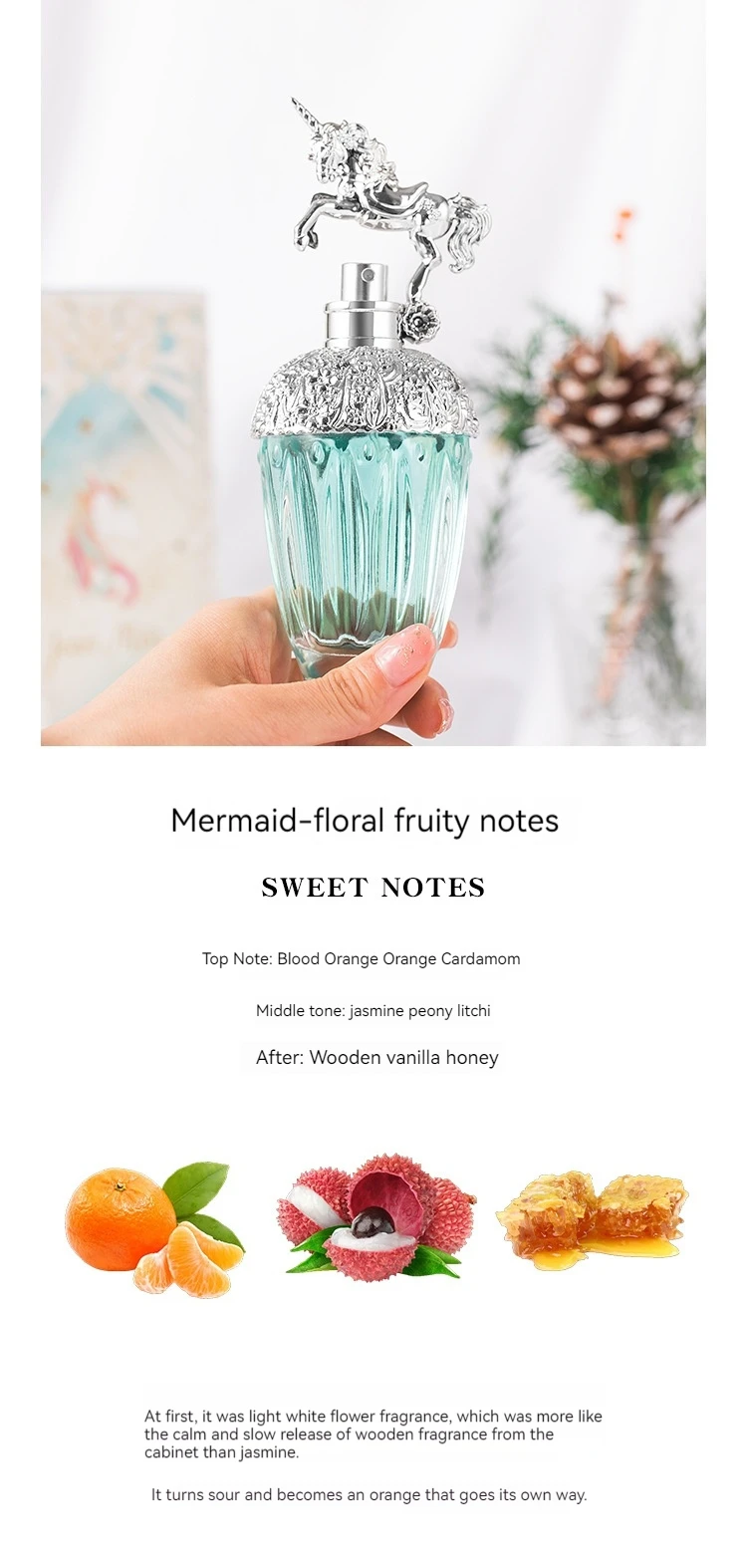 Xiaocheng Yixiang Gilded Quicksand Perfume For Men And Women Long ...