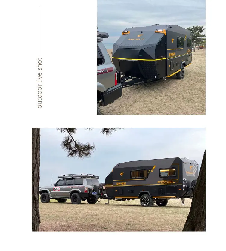 High Quality Luxury Large Travel Trailer Rv Camper Travel Trailer ...