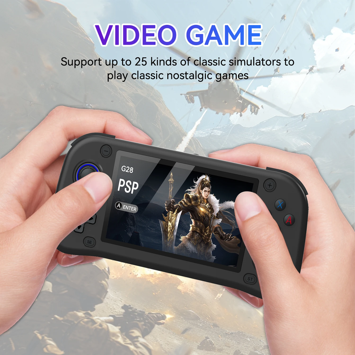 G28 Handheld Game Console - Retro Classic Video Game Player