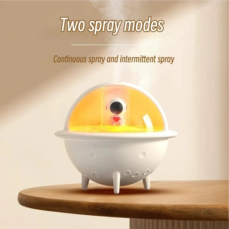 Creative 350ML Space Man Planet Humidifier Cool Mist Ultrasonic Mist ...