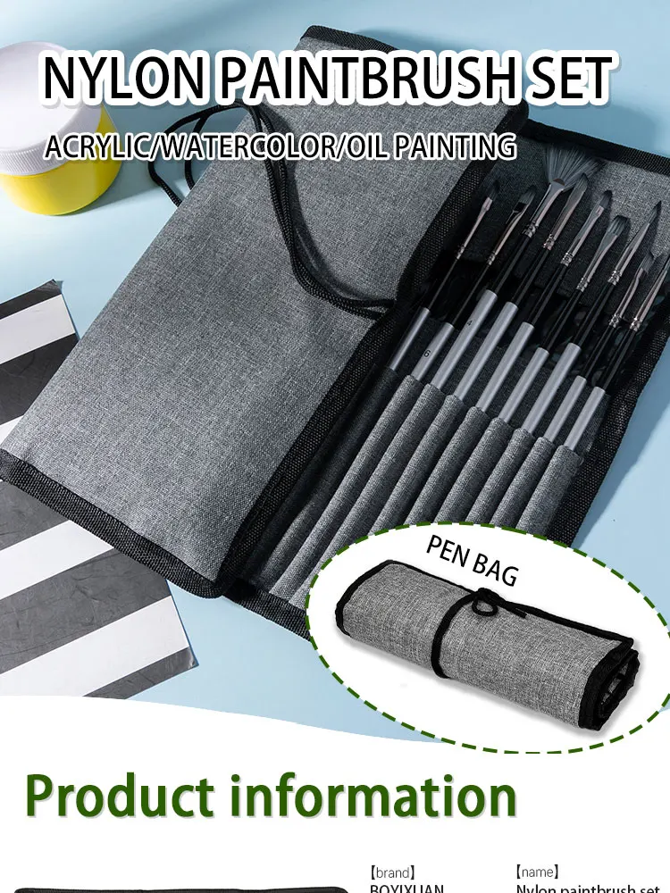 Boyi Xuan 24 Brushes Painting Set - Cost-Effective Art Brush Set for ...