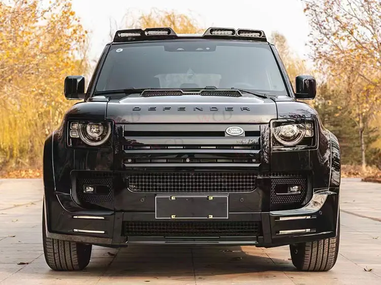 LM Style Narrow Bodykit for Land Rover Defender Front Bumper Grill Rear ...