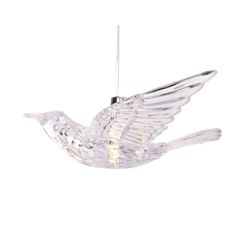 Nordic Hanging Light Luxury Lamp Bird Chandelier Modern Restaurant ...