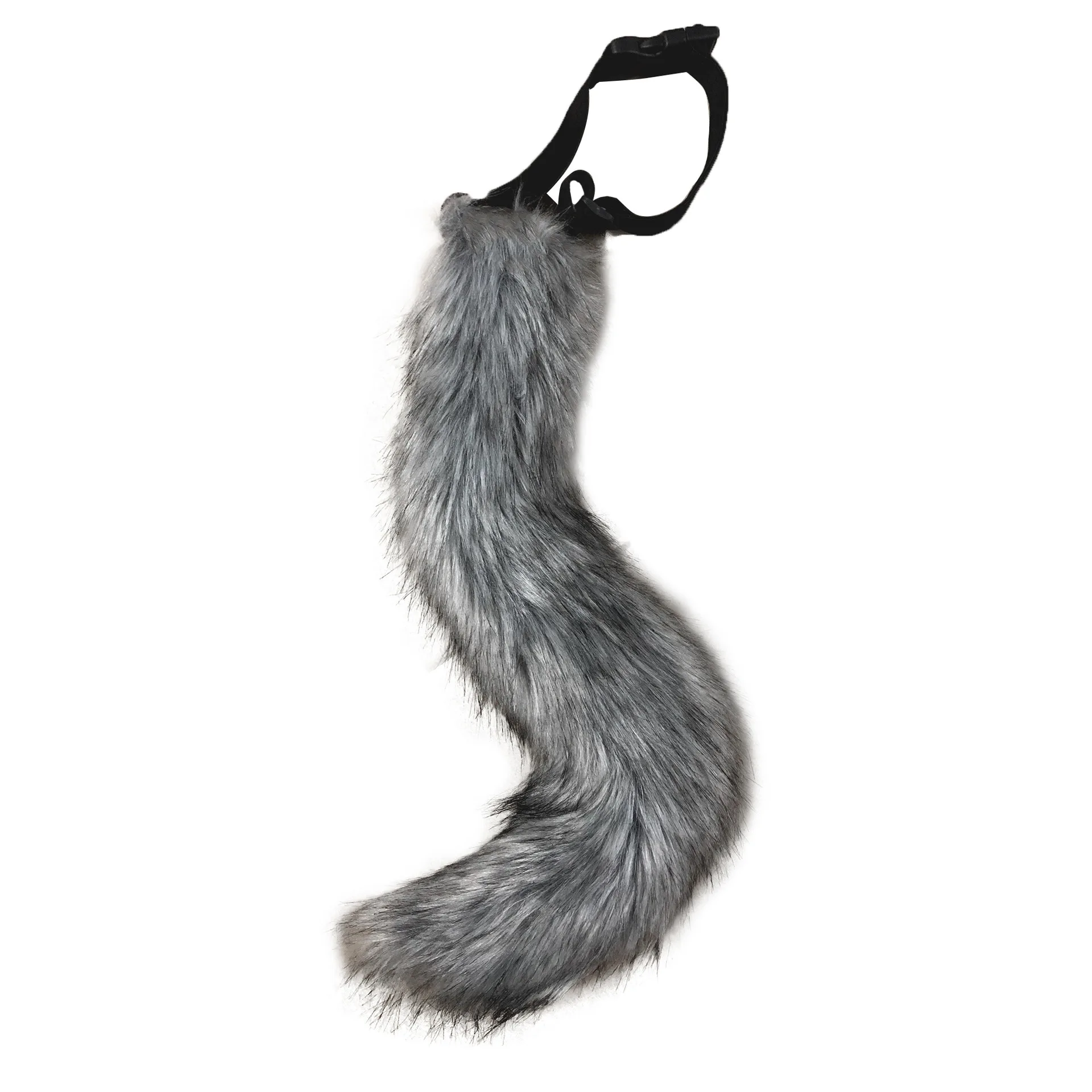 Wholesale Custom Real Fox Tail 35-65cm Fluffy Foxtail Animal Fur Tail ...