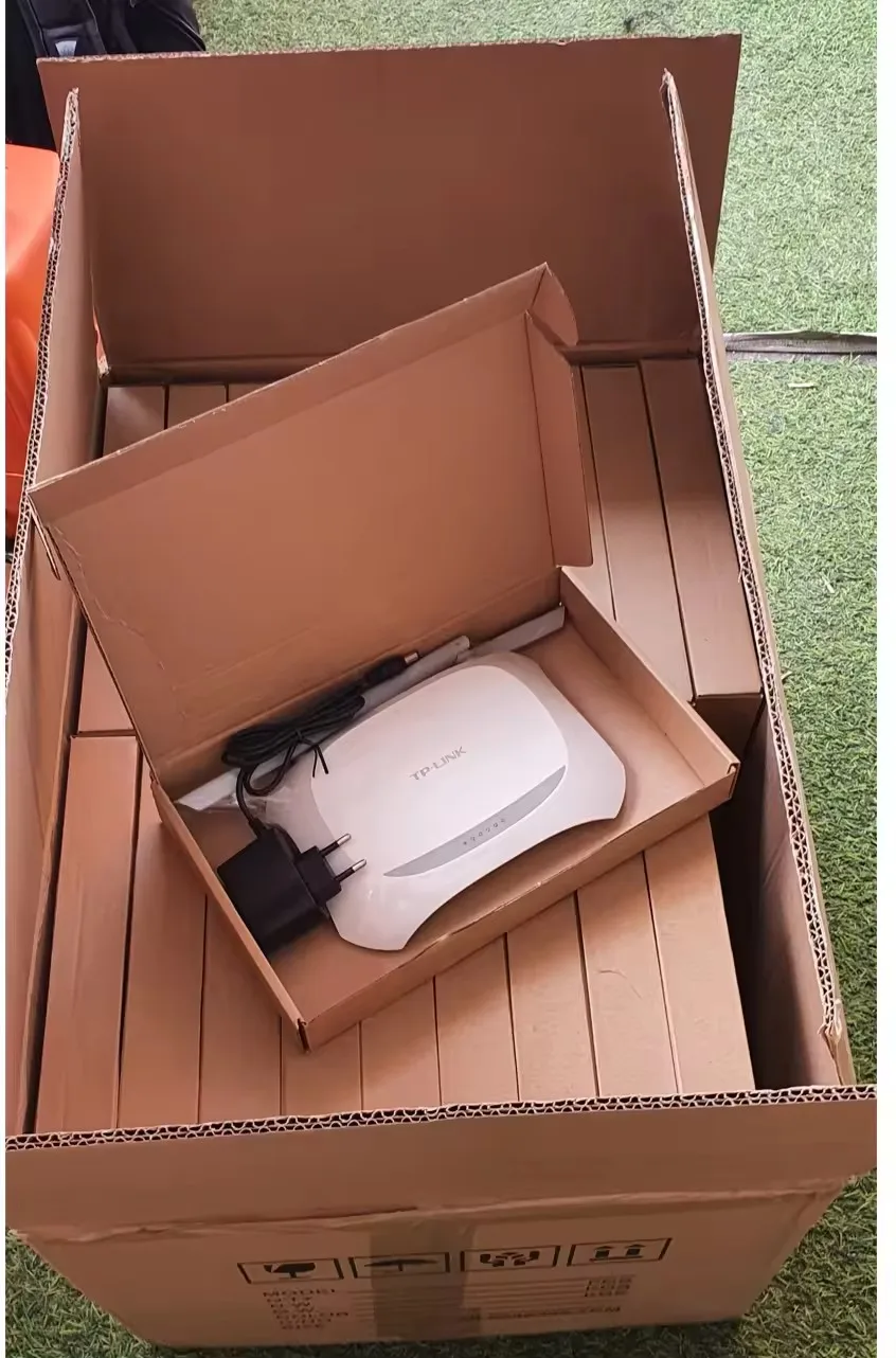 Tp-link Wireless Used Router Tl-wr841n Tplink Wr842n Dual Antenna ...