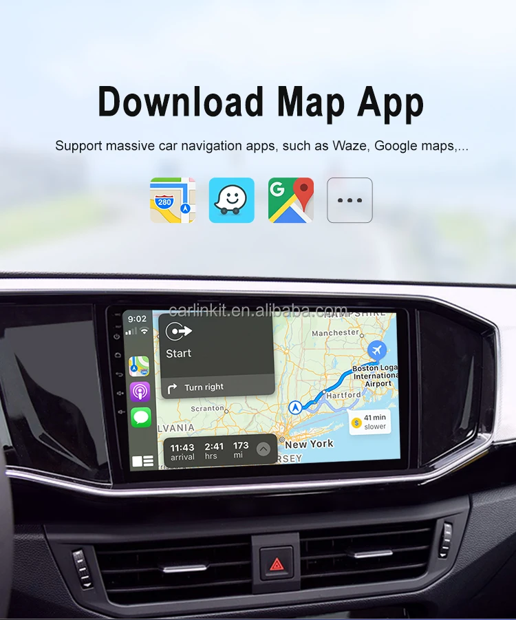 Carlinkit Carplay Mirror Link Adapter For Android Cars