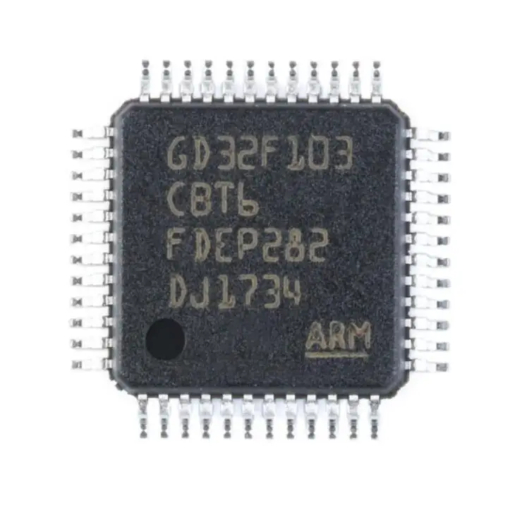 Stock Original GD32f103C8T6 replace stm32f103c8t6 microcontroller IC MCU 32BIT 64KB FLASH 48LQFP ...