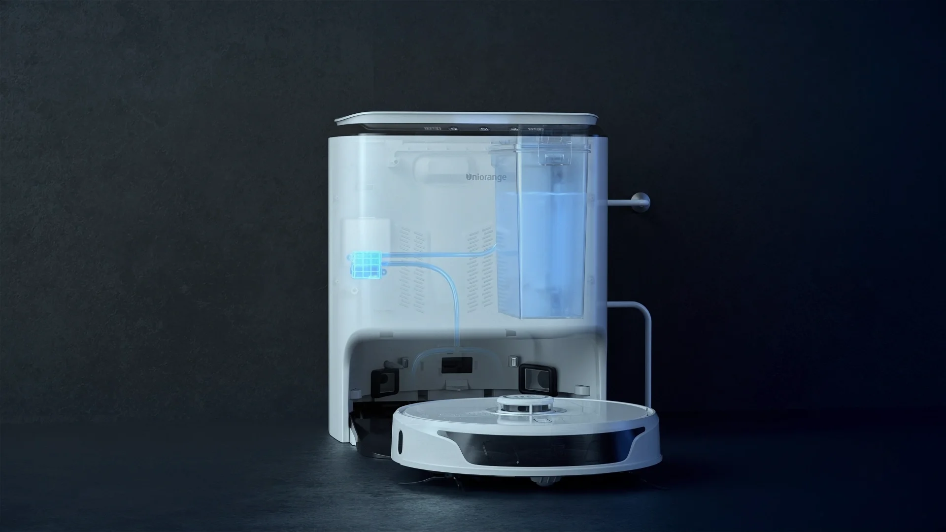 Uniorange New Model Smart Dust Collection Mop Cleaner Automatic ...