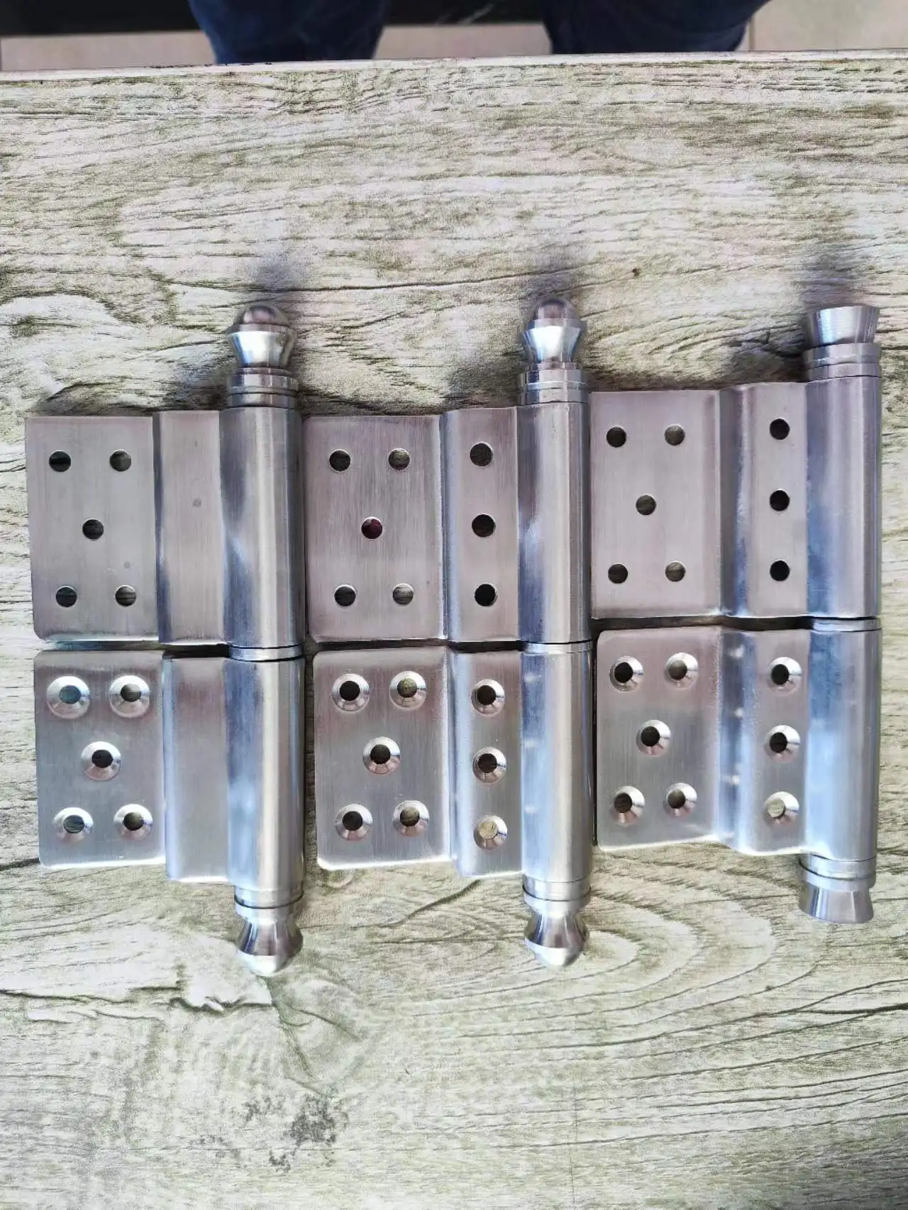 Modern 4 Inch Satin Stainless Steel 360 Degree Flag Hinge Hardware ...