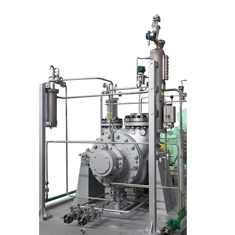 Bottom Discharge Pump Of Condensate Flash Tank In Dehydration Tower ...