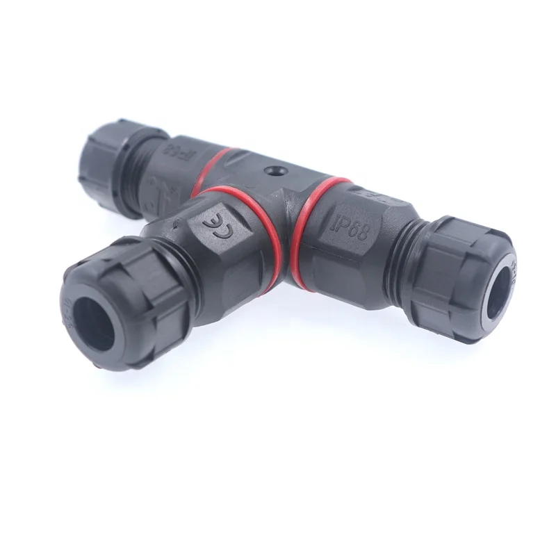Waterproof Outdoor 2pin 3pin 4pin 5pin 16a 20a Ip68 T Type 3 Way ...