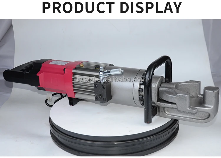 Portable Hydraulic Electric Rebar Bending Machine - 32mm Manual Steel ...