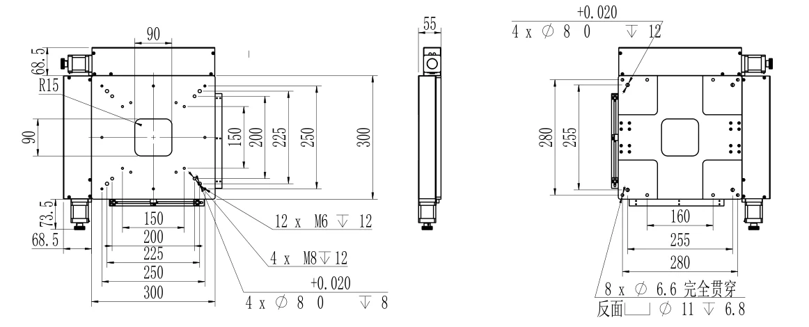 Microscope Scanning Stages Linear Stage Actuator Precision Xy Table ...