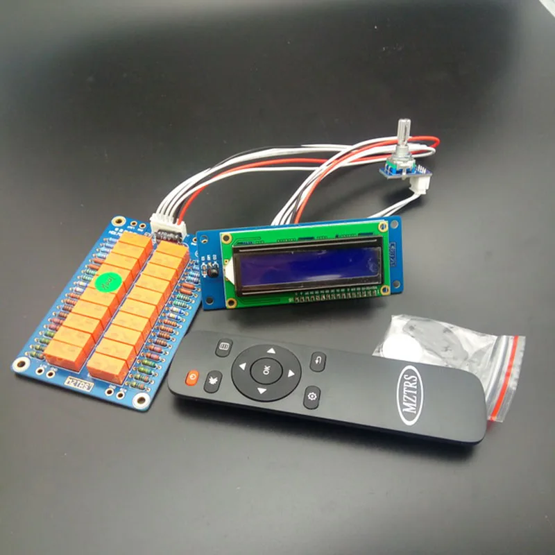 Infrared Volume Potentiometer Remote Control Relay Board