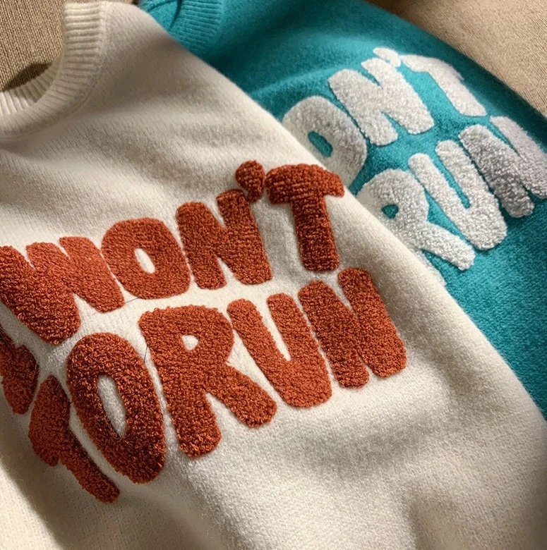 OEM Custom 3D Puff Printing Oversize Pullover Sweatshirt