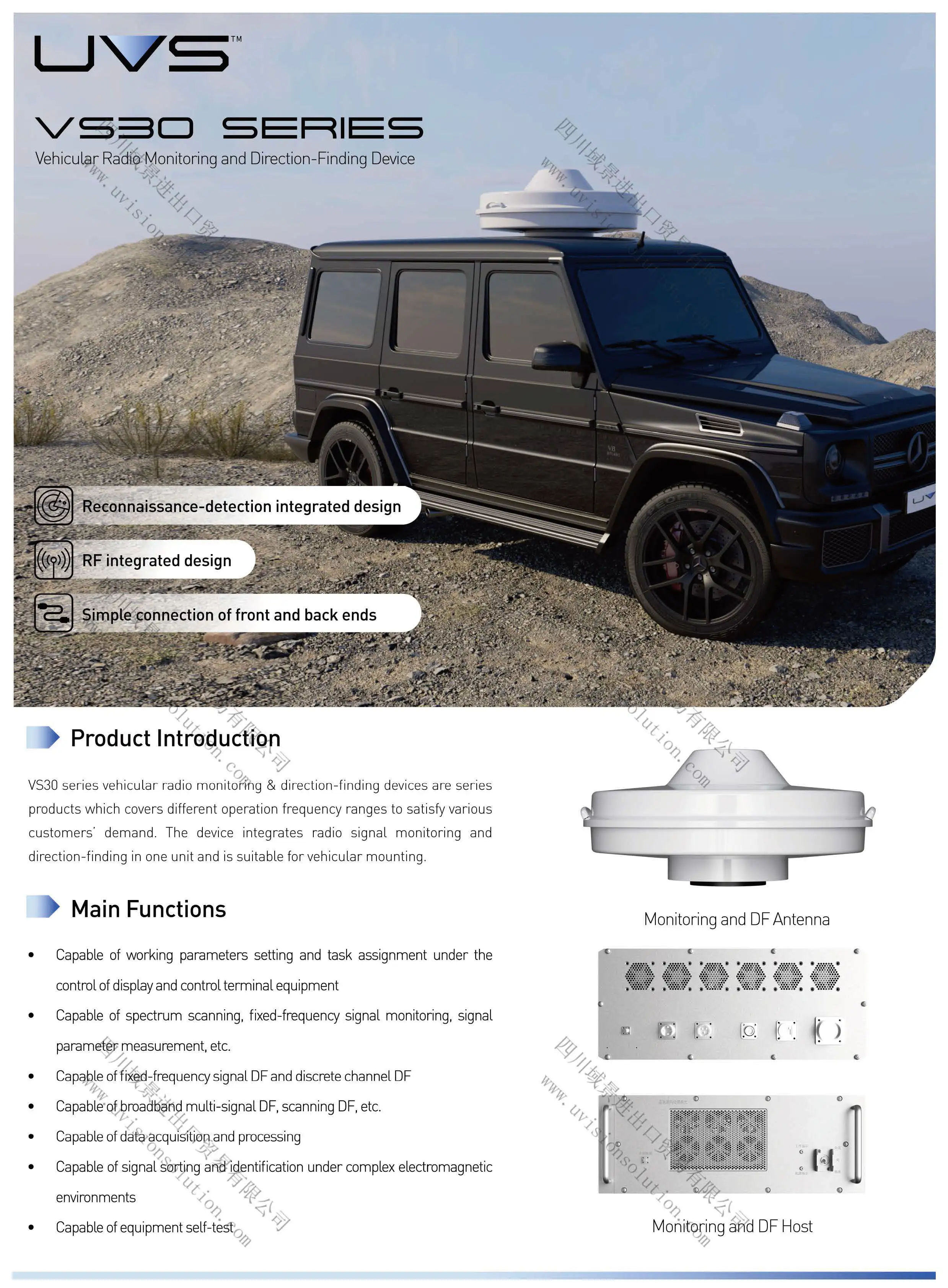 Vehicular Radio Monitoring And Direction-finding Device - Buy Vehicular ...
