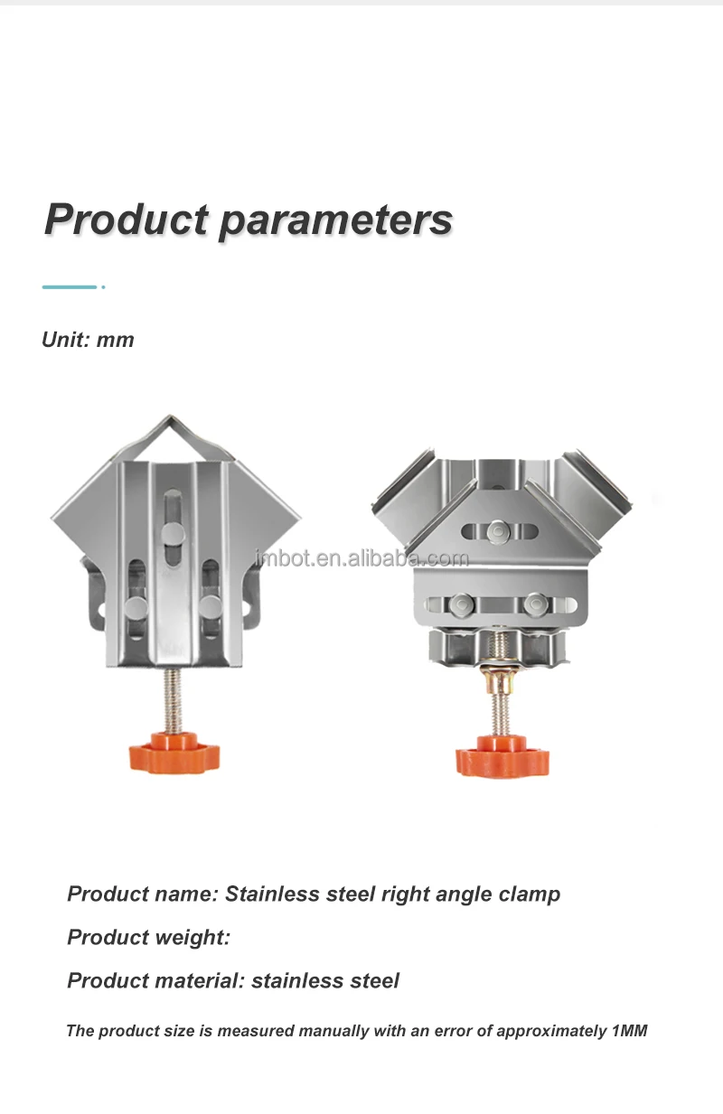 Imbot Fixing Clip Corner Clamps 90 Degree For Woodworking Corner Clip ...