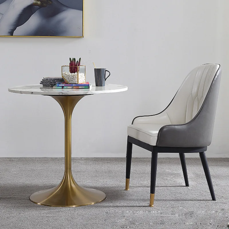 Modern Design Marble Table Top Leg Coffee Shop Metal Table Legs ...