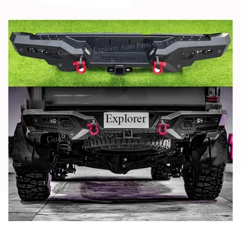 Armando Car Steel Rear Bumper For Ranger T7 T8 Raptor With Led Light ...