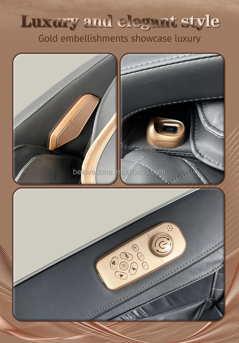 Custom Color Logo Electric Family Armchair Massage Full Body 3d 4d Zero ...