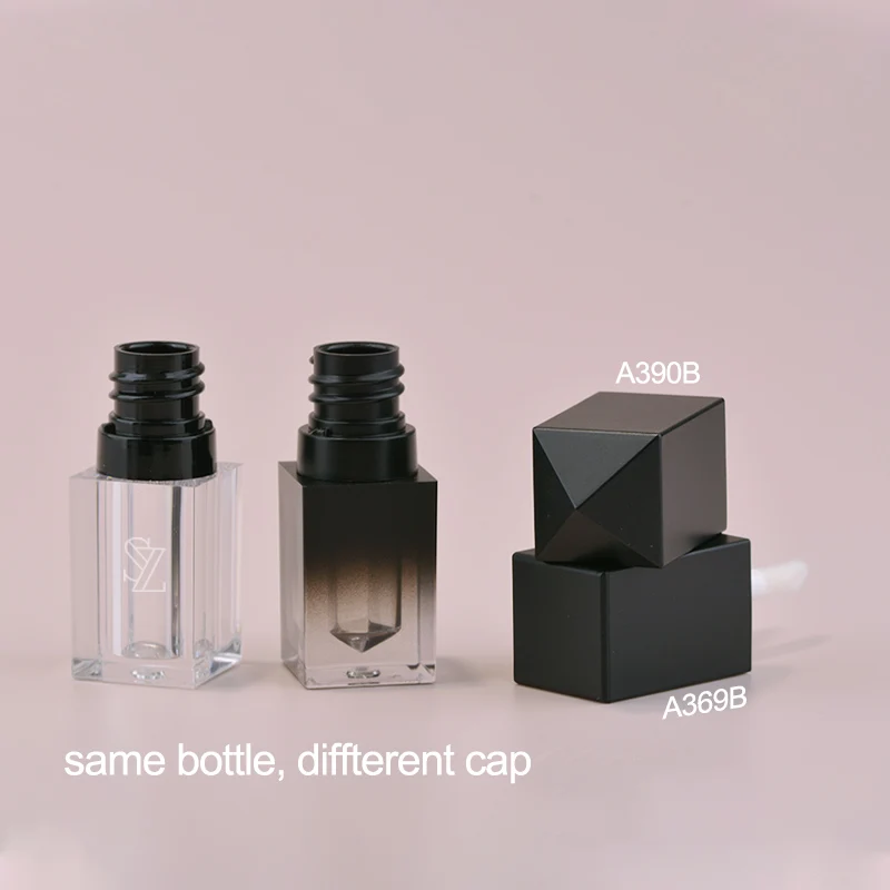 2ml Empty Thick Wall Small Sample Size Custom square Mini Lipgloss ...