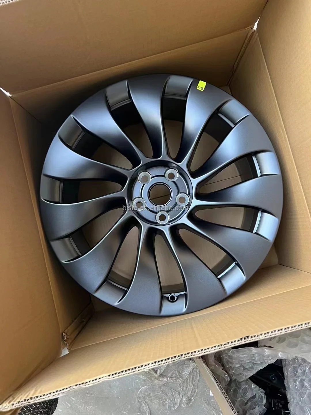 For Tesla Model Y Wheel,21 Inches Matte,Front Aluminum Alloy Automotive ...