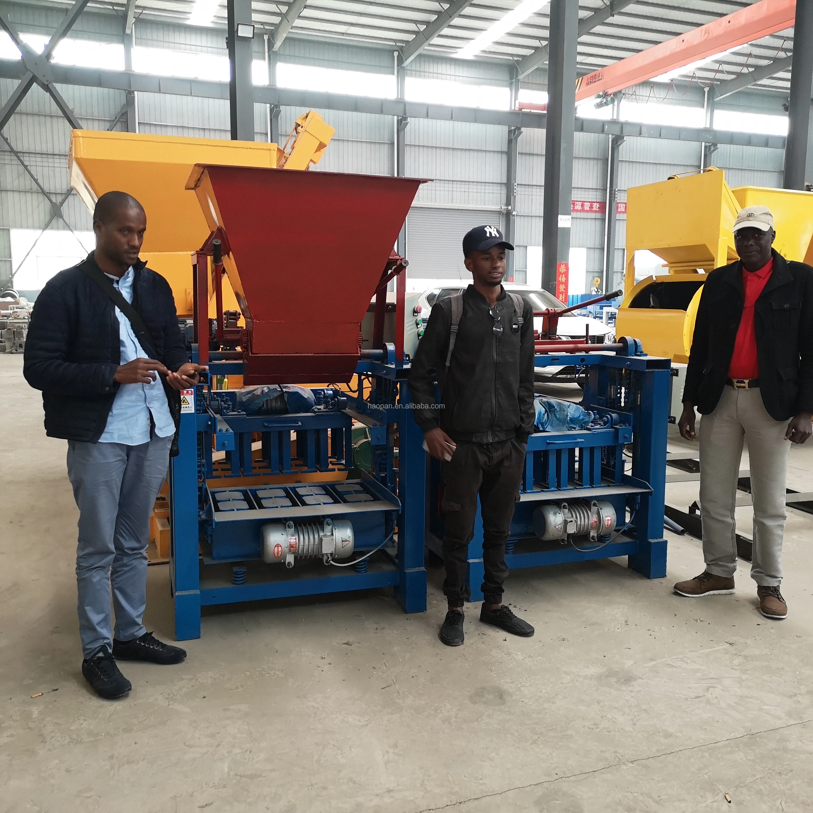 Hpms4-35c Block Brick Making Machine Brick Making Machine From Canada ...