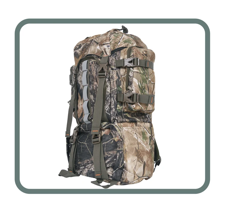 Factory Custom 600d Hunting Backpack With Waterproof Rain Cover 60 80l ...