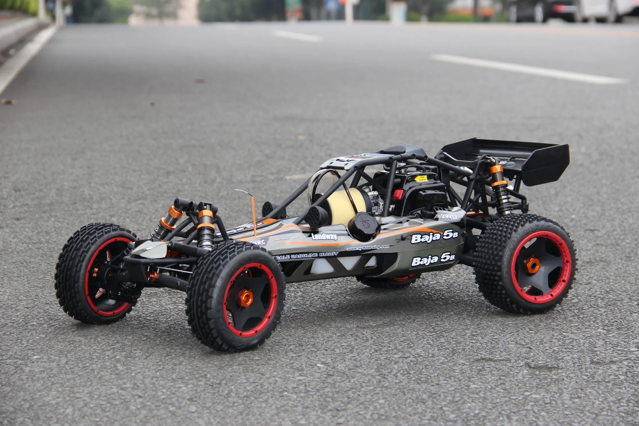 Baja RC Petrol Car - Fastest Racing 80km/h SY 1/5 5B Gas Engine