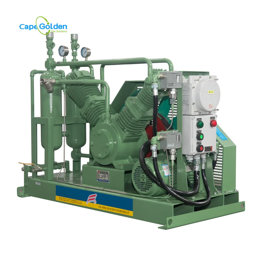 150bar Medical Hydrogen Gas Plant and Tank Nitrogen Booster Oxygen ...