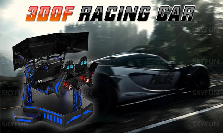 Factory Custom VR Racing Simulator 3 Screen F1 Simulator Motion 9D VR ...