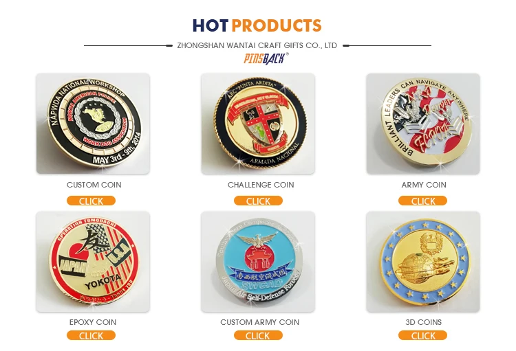 Wholesale Challenge Coin Manufacturer Antique Gold Plating Soft Enamel ...