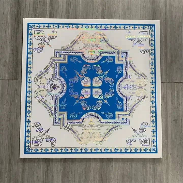 New Design PVC Ceiling Grid Components - Light Color Wood Grain False Sky