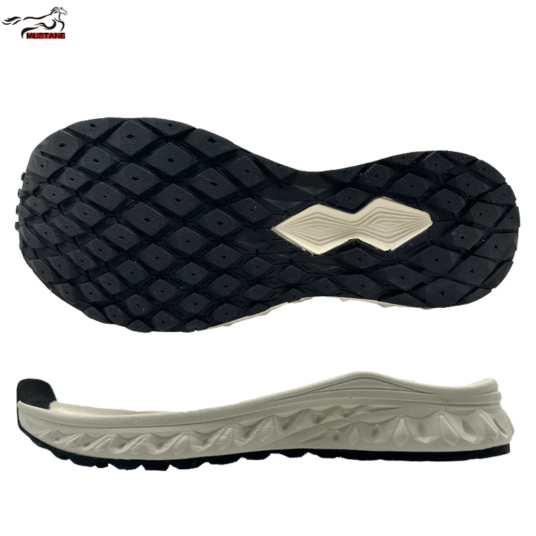 Mustang 2023 New Design Outsole EVA+rubber Custom Sneaker Soles Outdoor ...