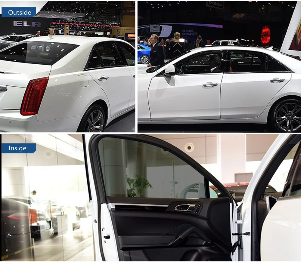 2 Ply Custom Car Window Tint Window Privacy Film Car Shade Front ...
