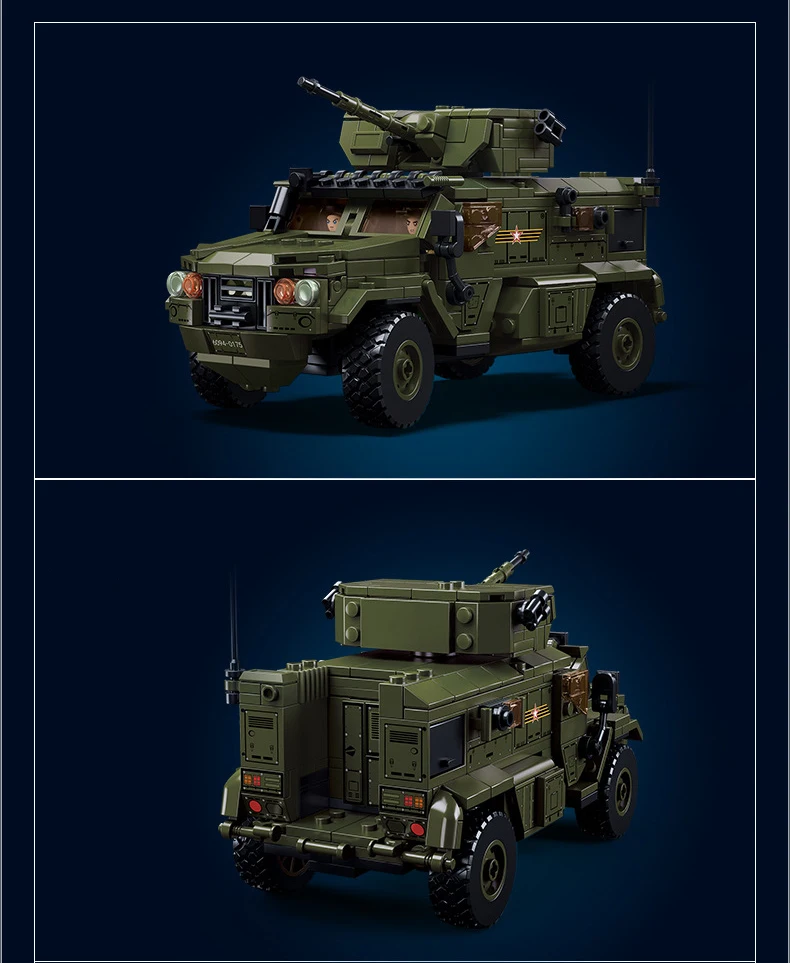 Sluban Typhoon VDVS Armored Assault Vehicle Model Kit