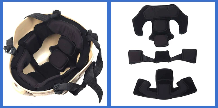 Bike Safety Accessories Helmet Insert Sponge Kit Motorcycle Helmet Foam ...