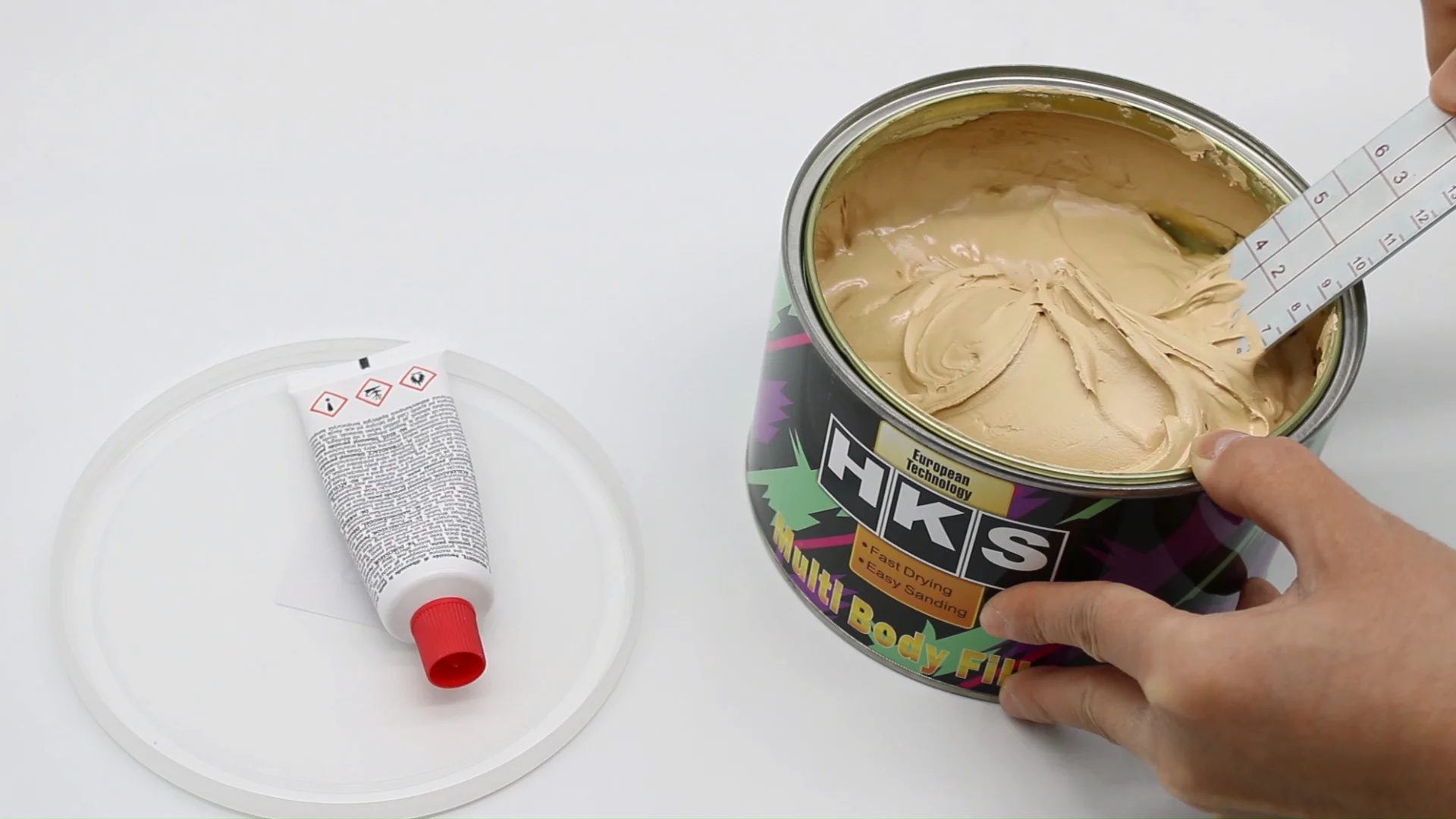 High Adhesive Strength Polyester Automotive Putty For Car Repair - Buy ...