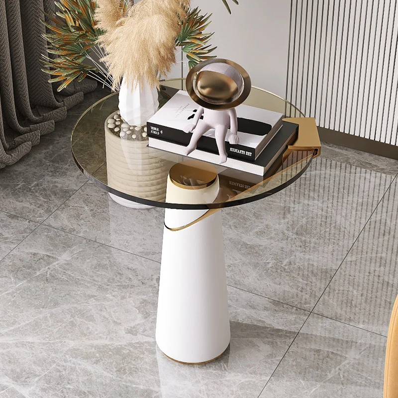 Xingtuo Glass Teapoy Design Living Room Furniture Modern Console Tea ...